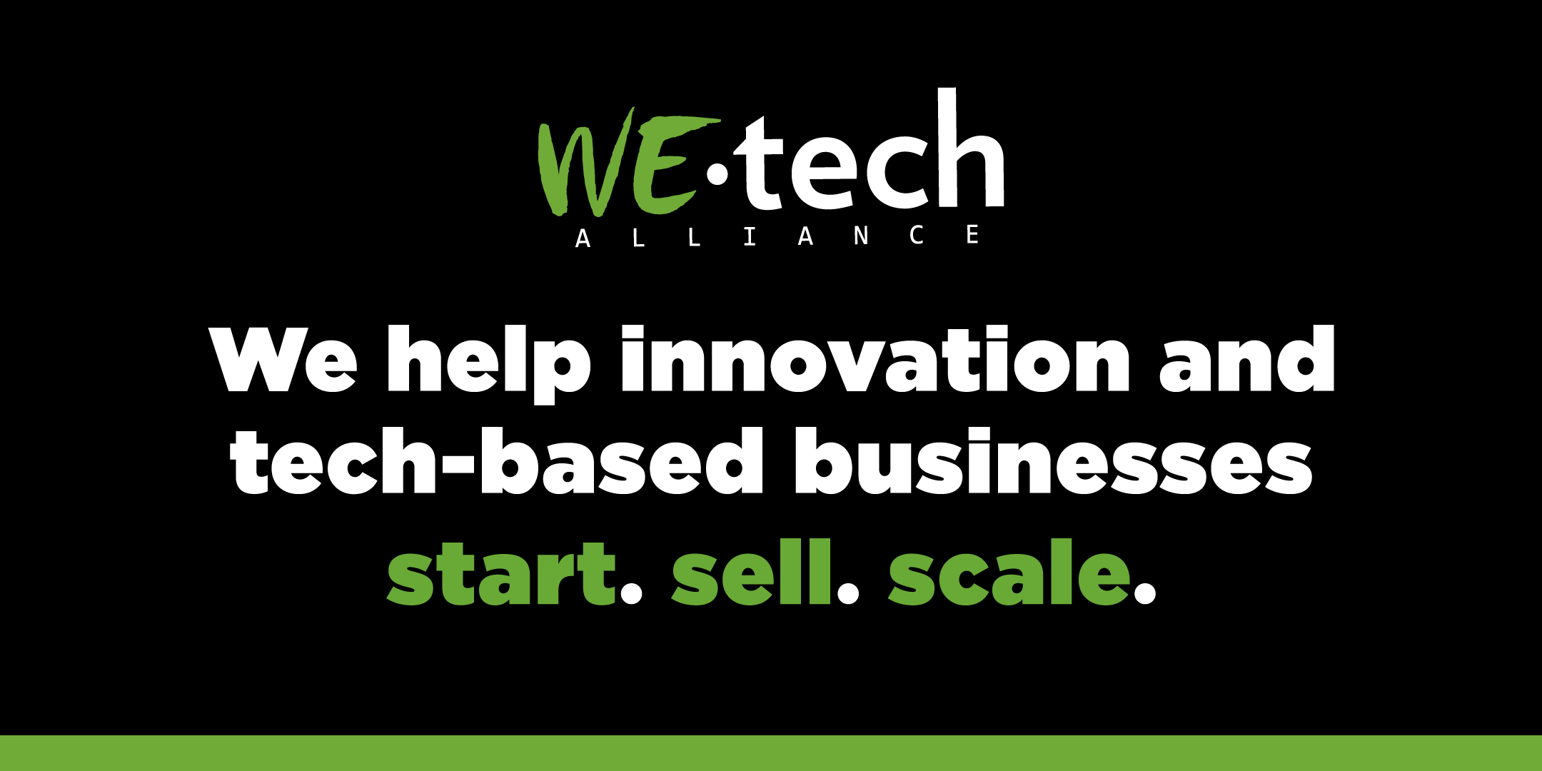 We help innovation and tech-based businesses start, sell & scale.